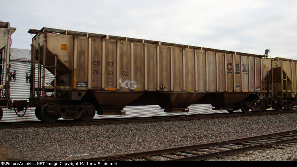 CSX Covered Hopper